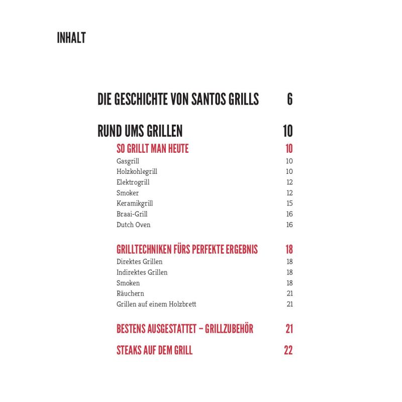 SANTOS Das Grillbuch | 100 Rezepte der SANTOS Grillmeister | 9783959611657